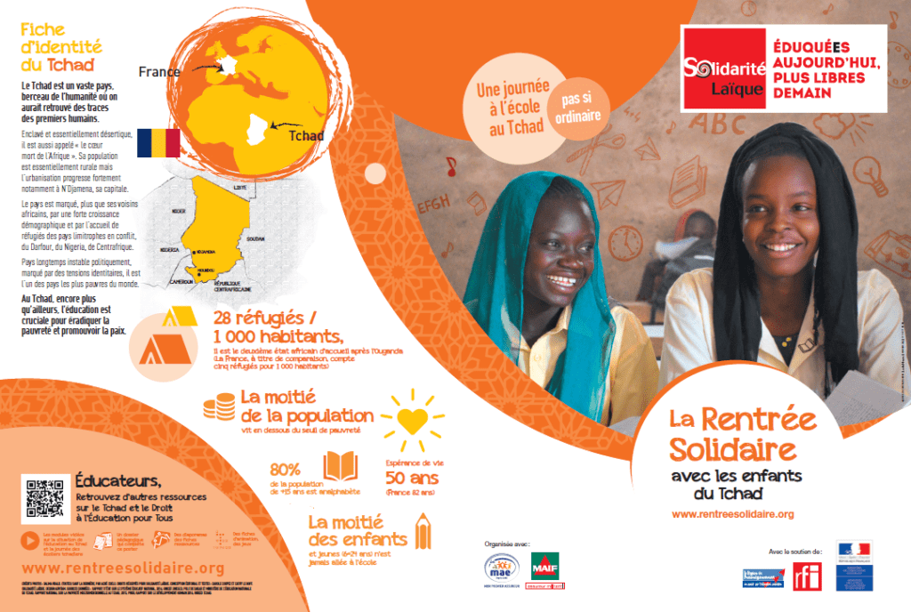 Le poster pédagogique : enjeux éducatifs au Tchad - Solidarité Laïque