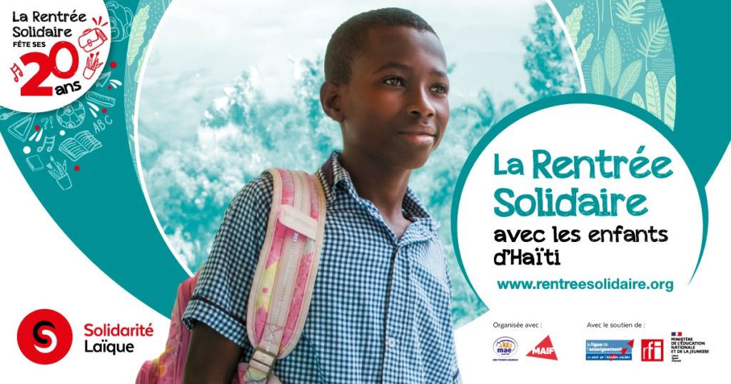 Rendez-vous le 7 septembre pour la Rentrée Solidaire Haïti - Solidarité ...